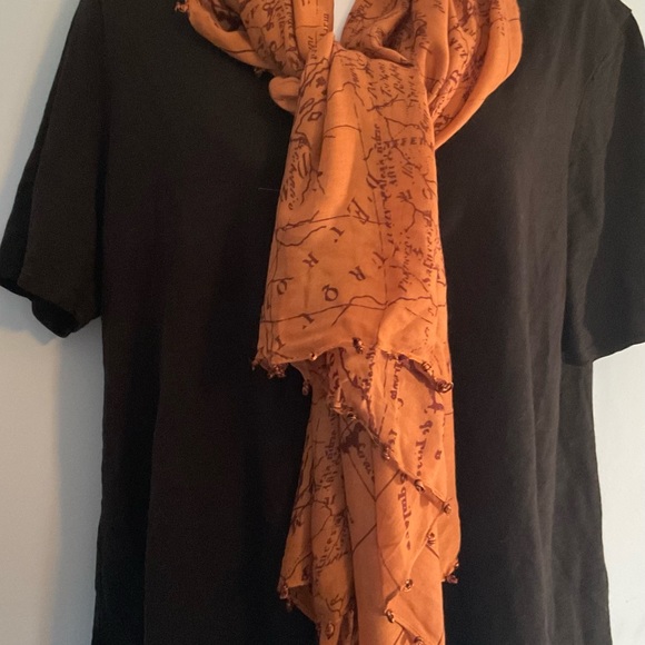 Accessories | Patricia Nash Signature Map Collection Scarf | Poshmark